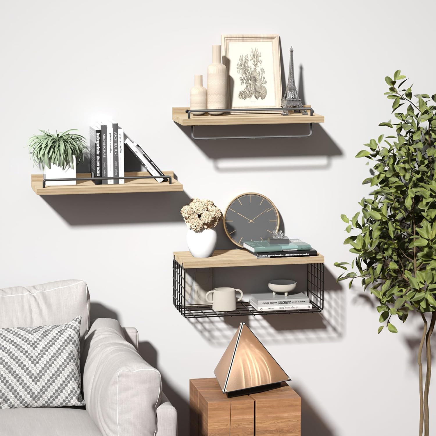 17 Stories Bathroom Shelves, Floating Shelves - Wayfair Canada