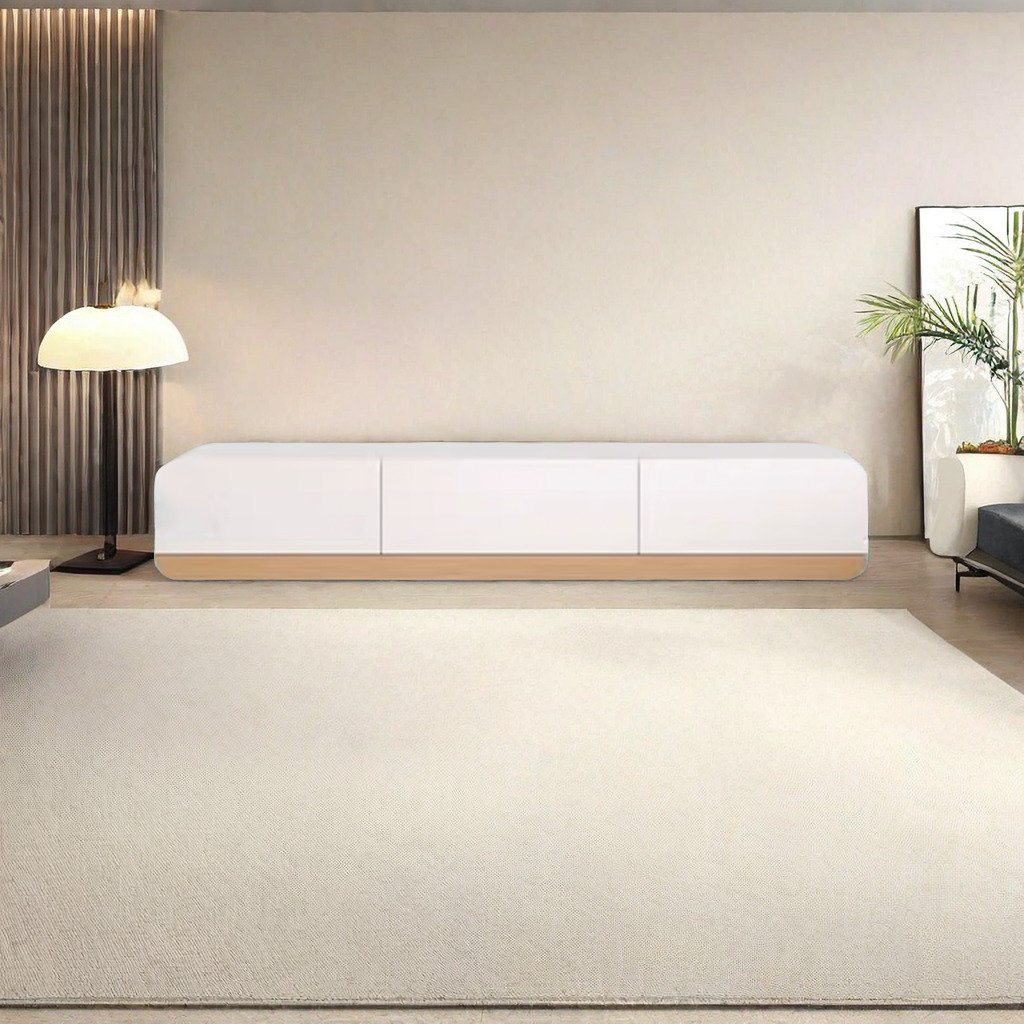 Aurora Craft Durable Multi-Layer Solid Wood TV Stand 70.86'' Media ...