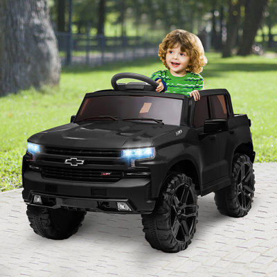 Kimbosmart 12V Chevrolet Licensed Kids Ride On SUV Car and Truck ...
