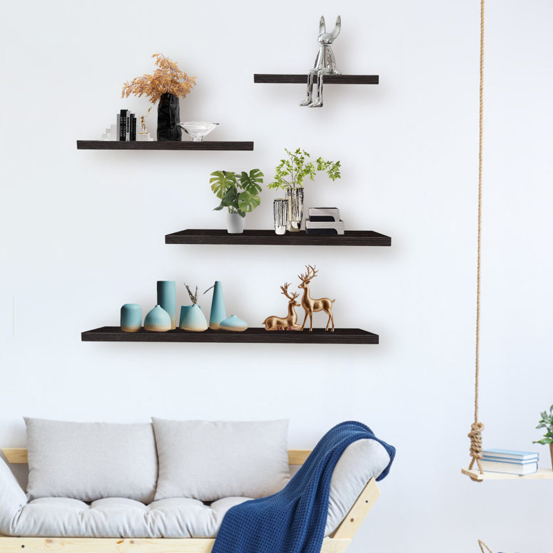 Ebern Designs Asmunn 4 Piece Floating Shelf | Wayfair