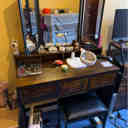 Mercury Row Hans Dressing Table Set with Mirror & Reviews | Wayfair.co.uk