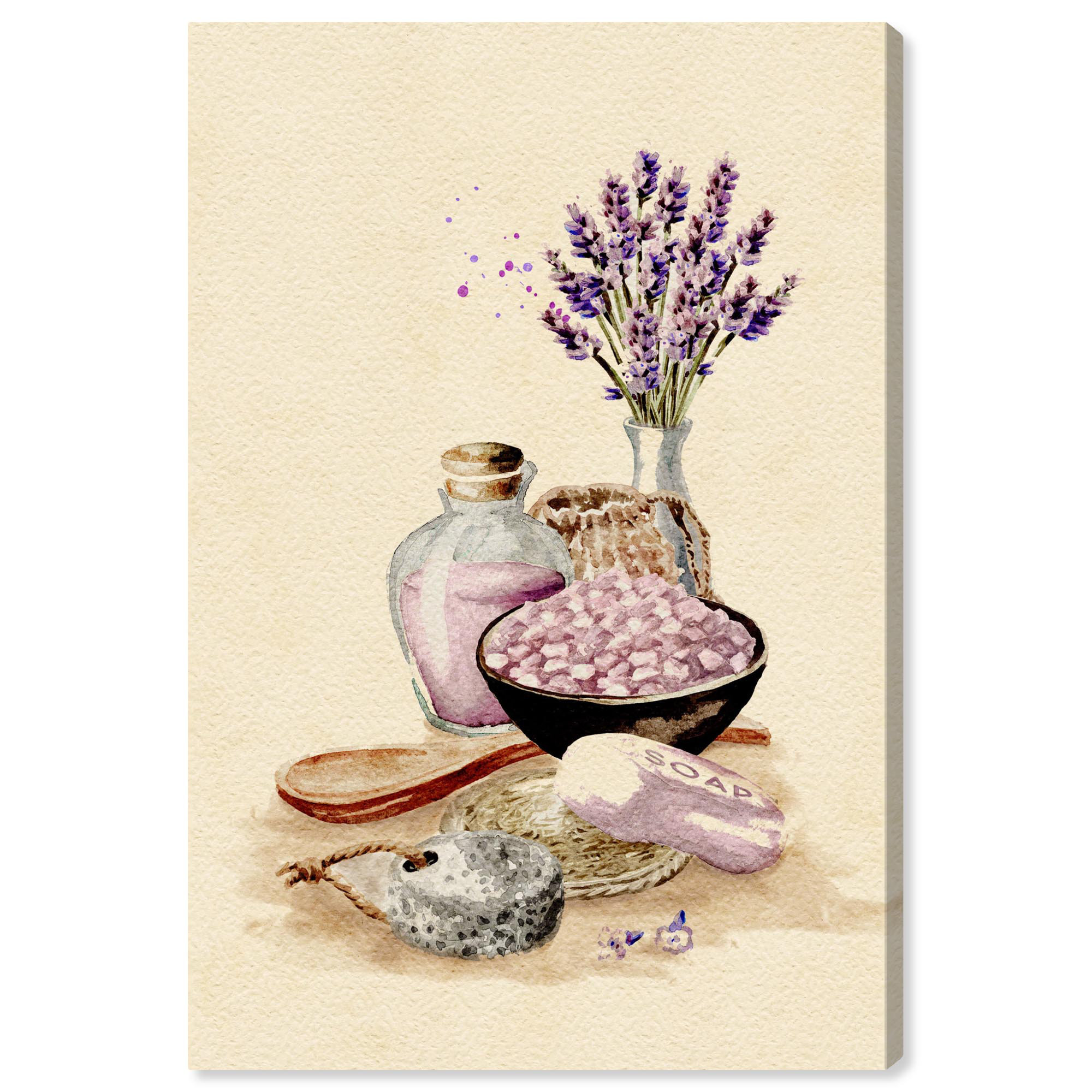 Art Remedy For Ladies Canvas Delicate Farmhouse Wall Art by Art Remedy ...