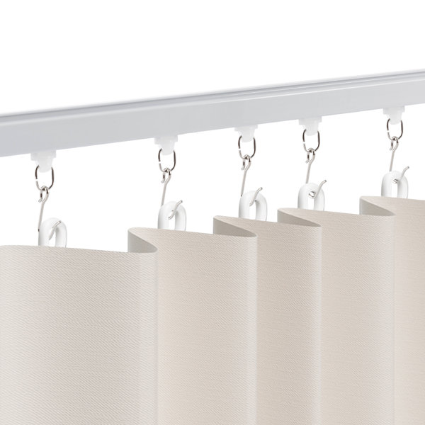 Symple Stuff Cavedo Aluminum Curtain Track/Rail | Wayfair