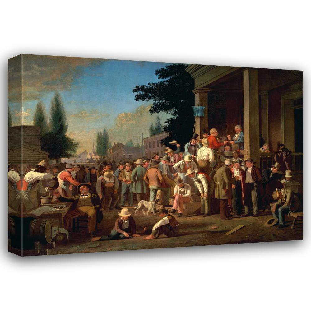 Alcott Hill® "The County Election" by George Caleb Bingham - Gallery ...