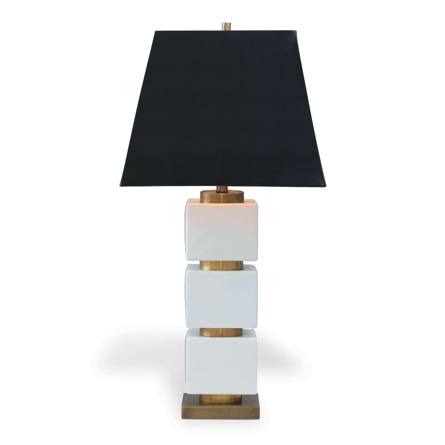 Port 68 Manhattan 35'' Gold/Cream Table Lamp | Perigold