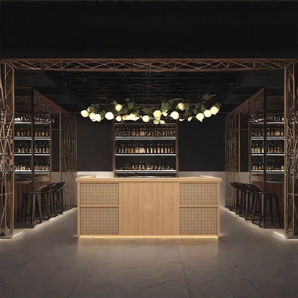 LKIWXAQ RECEPTION DESK Vintage Bar Reception Counter - Wayfair Canada