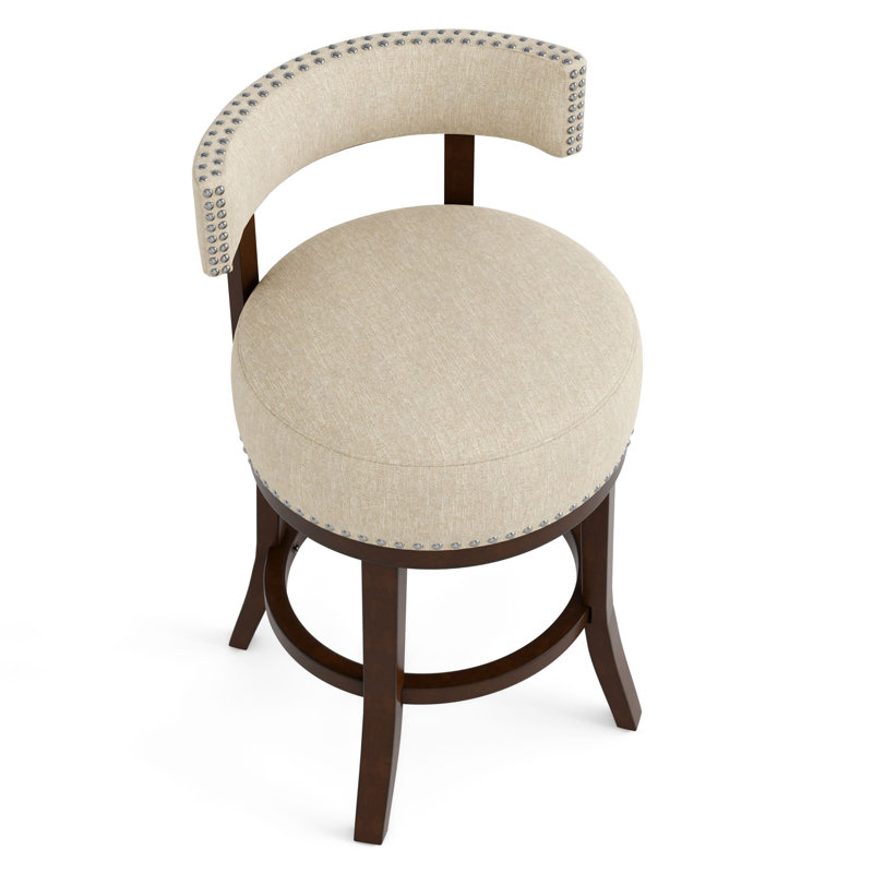 Andover Mills™ Norden Swivel Bar & Counter Stool & Reviews | Wayfair