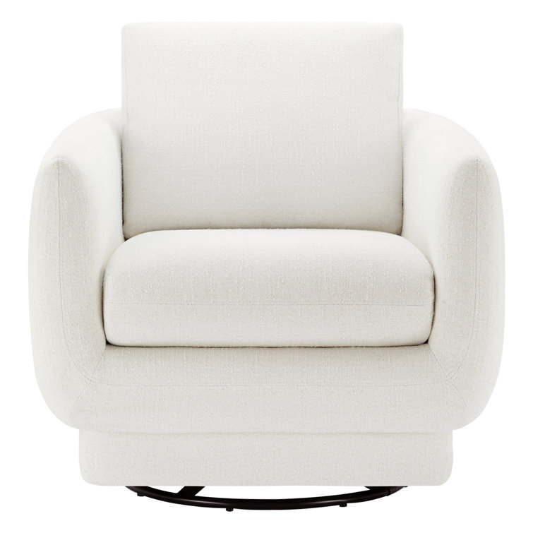AllModern Ramel Upholstered Swivel Armchair & Reviews | Wayfair