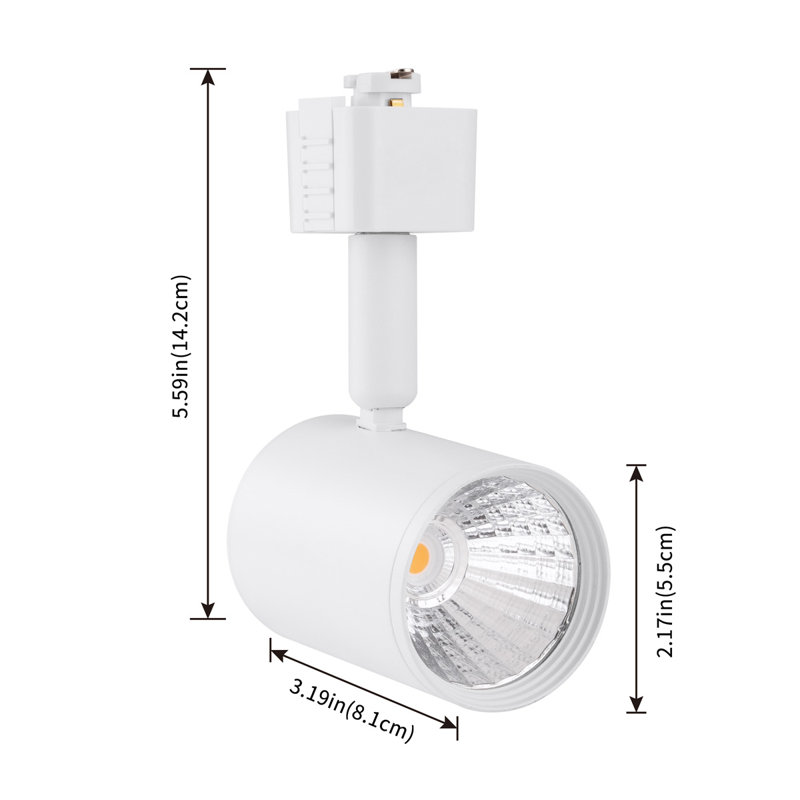 wohoda LED Track Lighting Head Compatible with J Type Track & Reviews ...