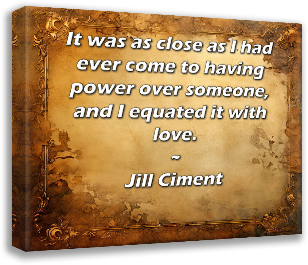 Trinx ArtsyQuotes Gallery Wrapped Canvas By Jill Ciment: "It was as ...