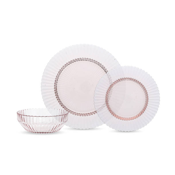 Fortessa Archie 12 Piece Glass Dinnerware Set - Service for 4 | Wayfair