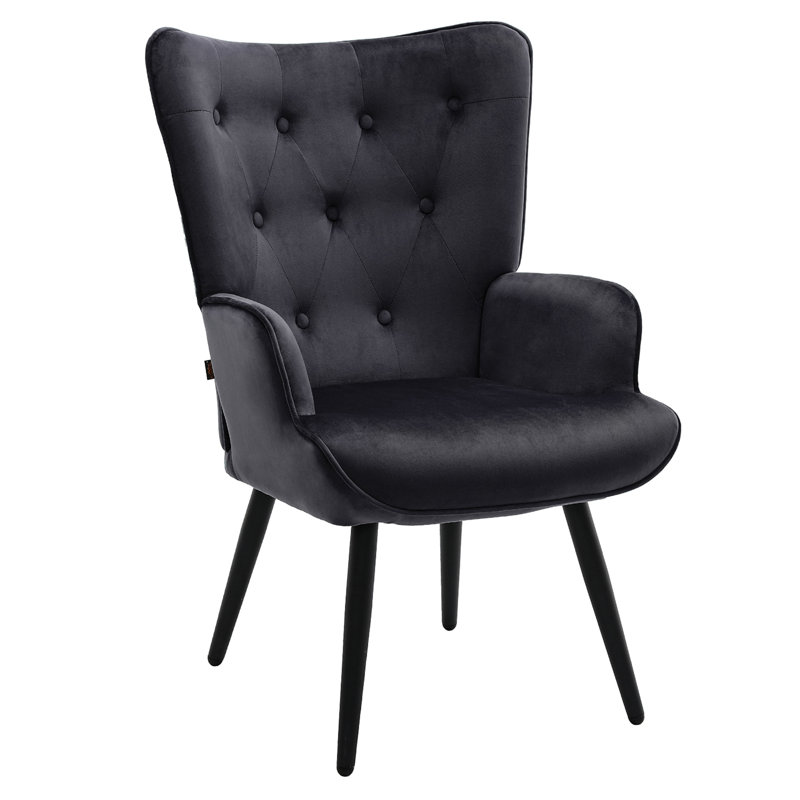 Mercer41 Upholstered Wingback Chair & Reviews | Wayfair