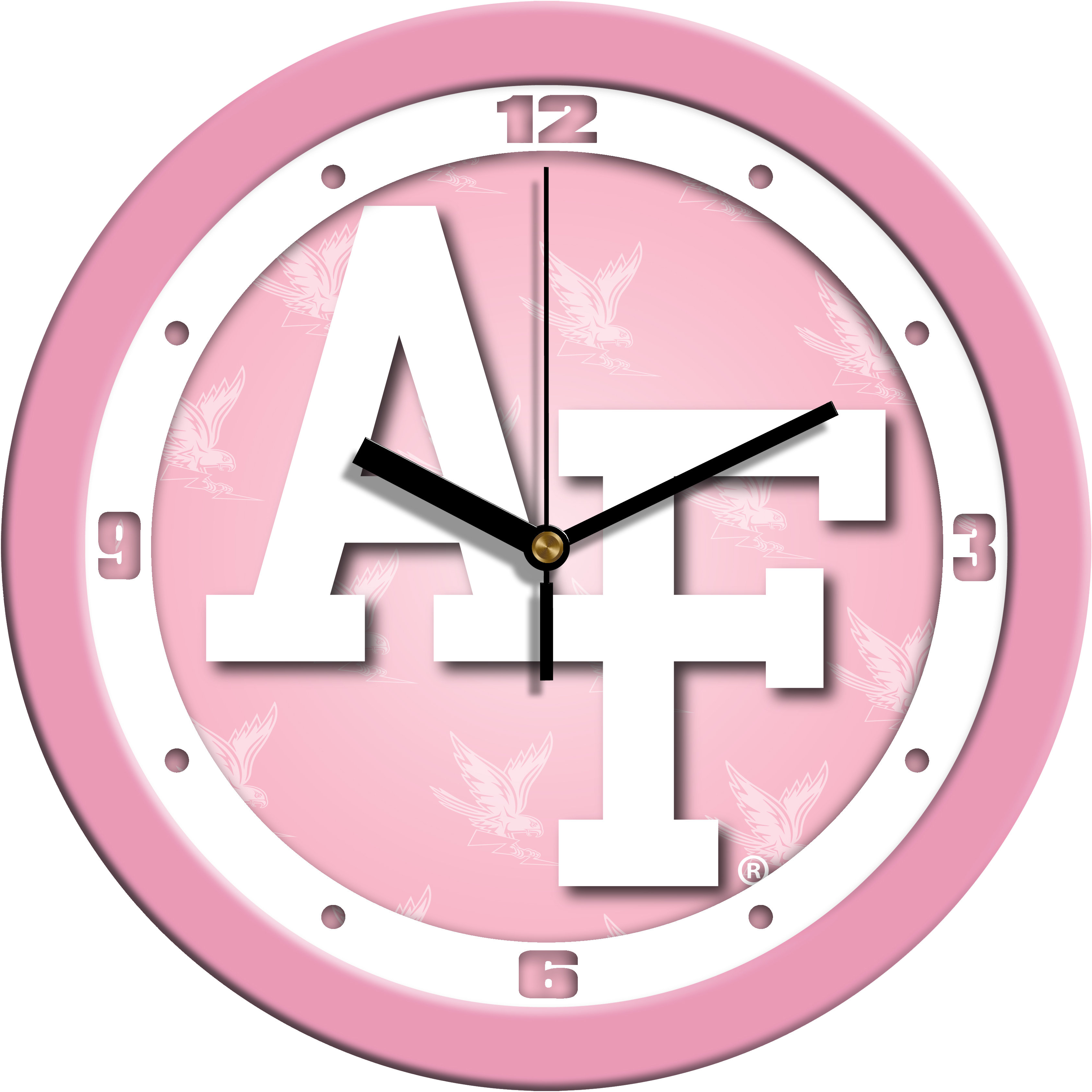 Sun Time Air Force Falcons 11.5'' Wall Clock | Wayfair