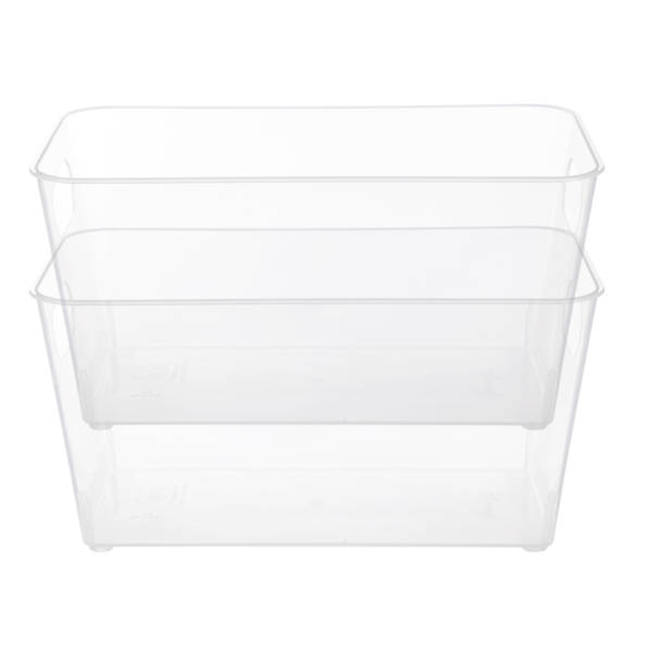 Rebrilliant Stackable Organizer Plastic Bin & Reviews | Wayfair