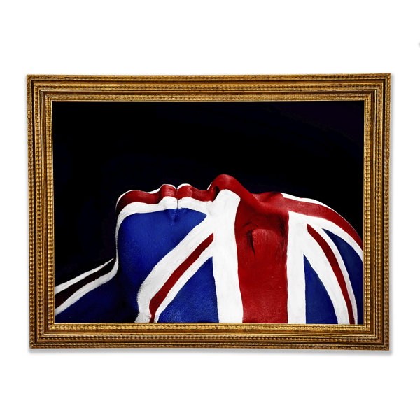 Ebern Designs Face Of Britain - Single Picture Frame Print | Wayfair.co.uk