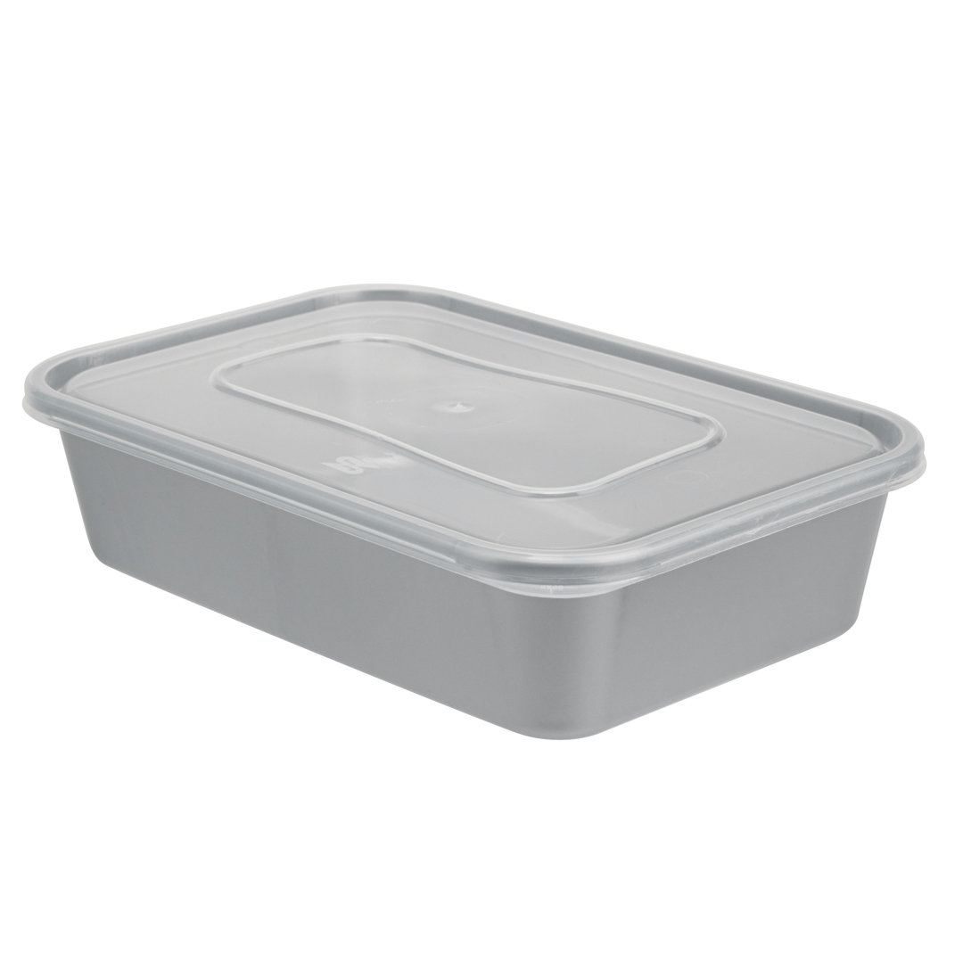 Restaurantware-Futura 17 Ounce Meal Prep Containers With Lids, 100 ...