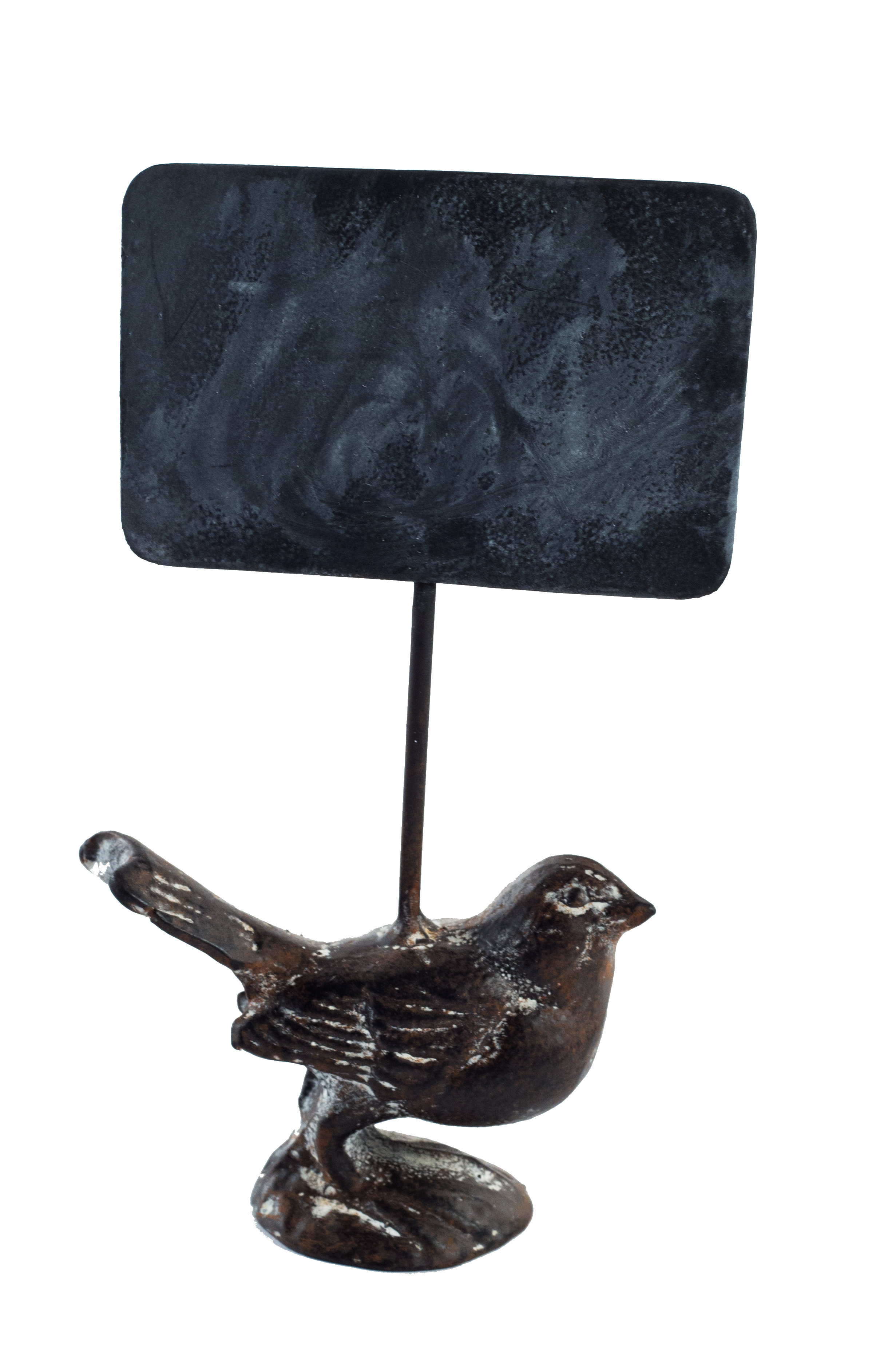 One Allium Way® Cast Iron Bird Table Top Magnetic Board | Wayfair