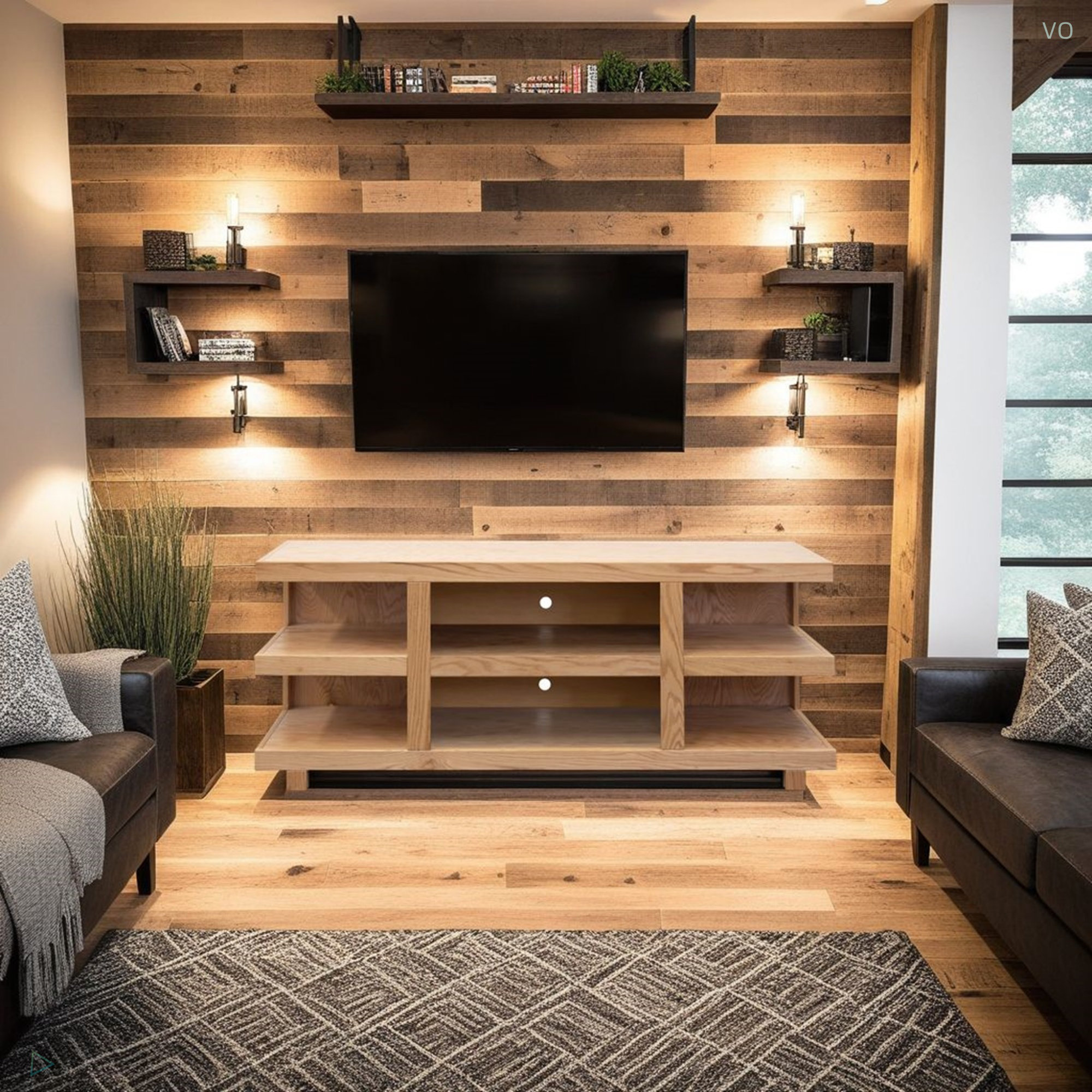Corrigan Studio 85 Inch TV Stand For Tvs Up To 95 Inches, No Assembly ...