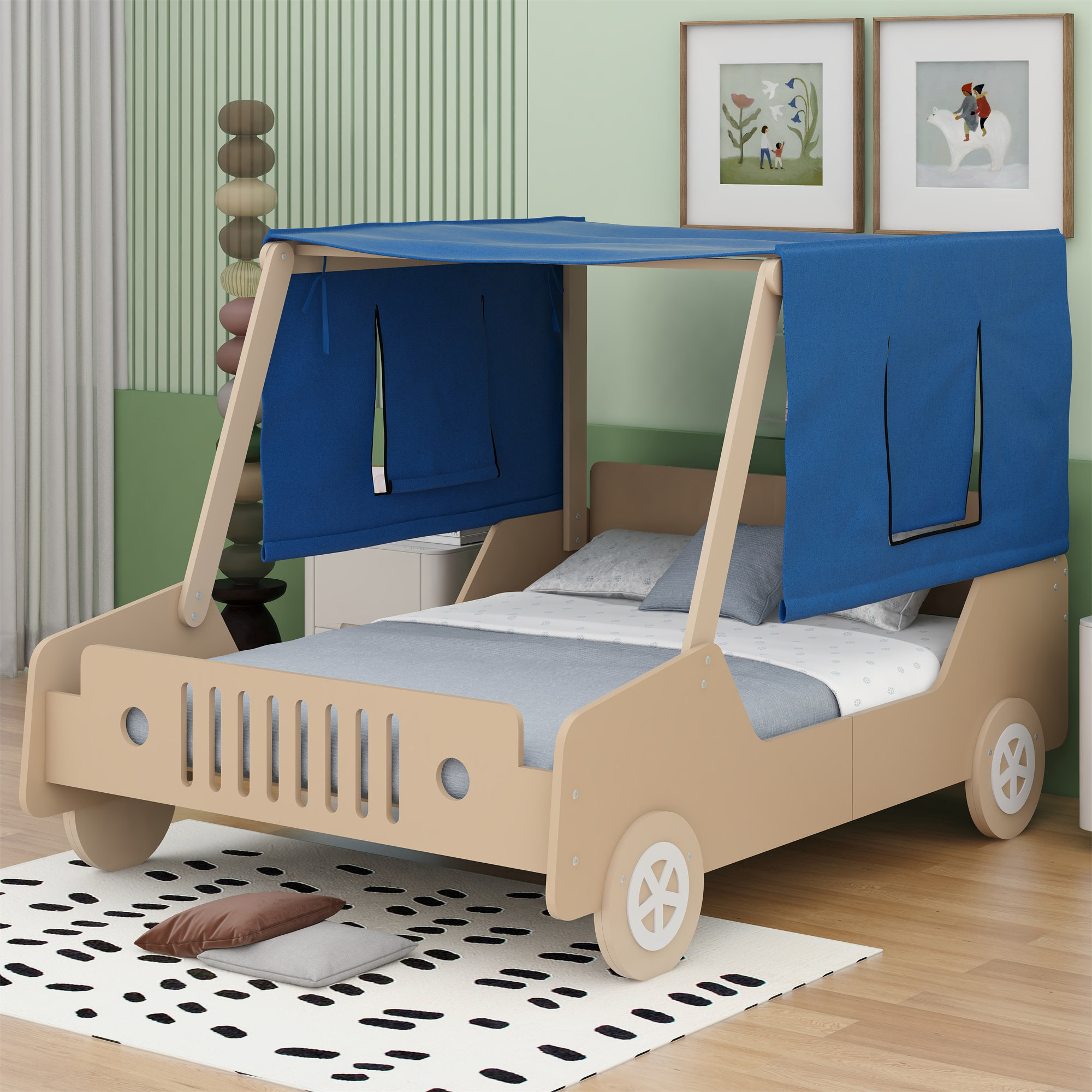 Latitude Run® Hadumoth Car Bed Bed | Wayfair
