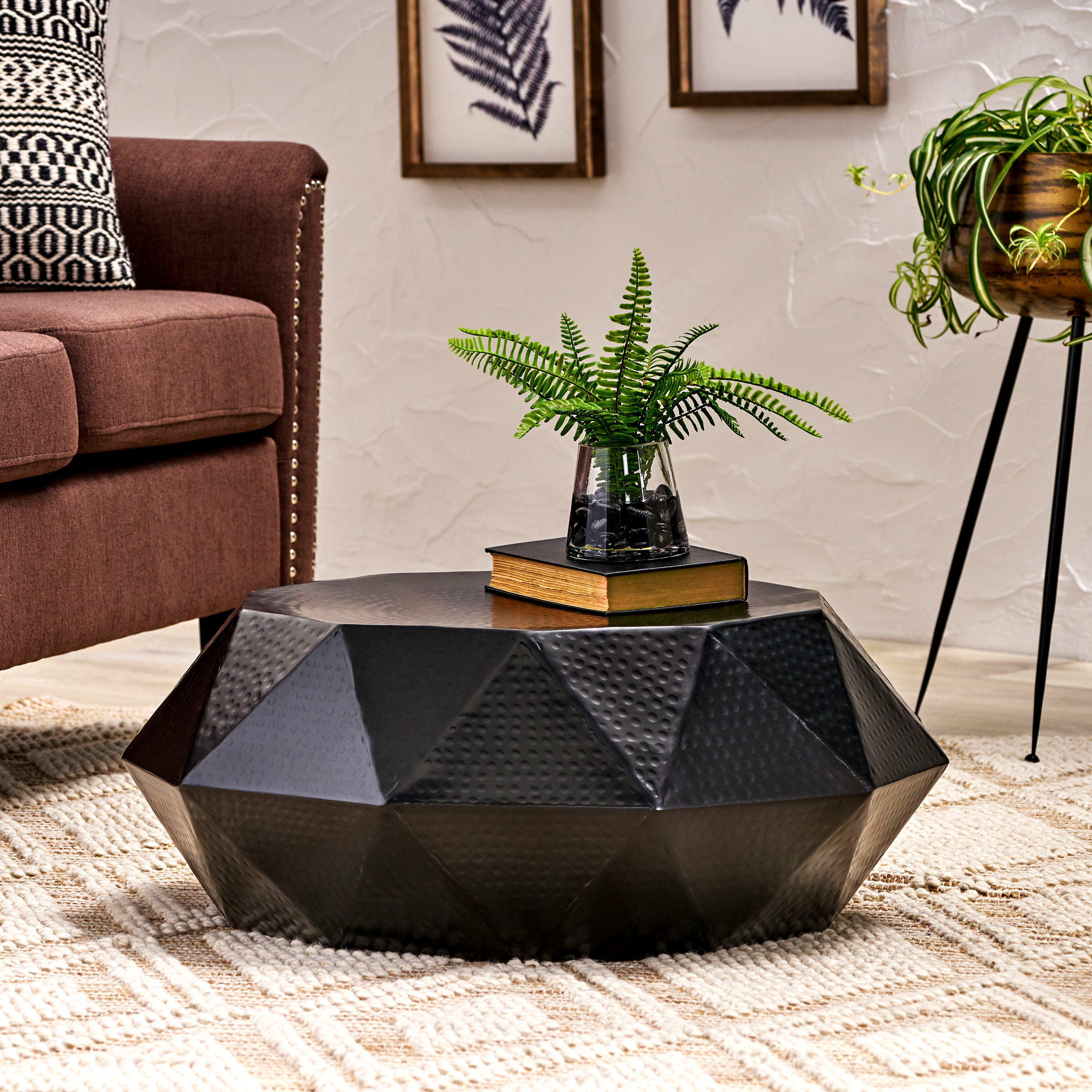 Ivy Bronx Polygonal Coffee Table | Wayfair