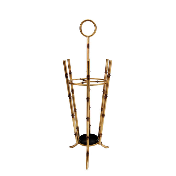 House of Hampton® Dmarius Iron Freestanding Umbrella Stand | Wayfair