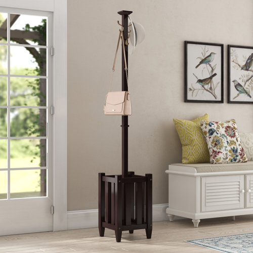 Red Barrel Studio® Jance Freestanding 4 - Hook Coat Rack & Reviews ...