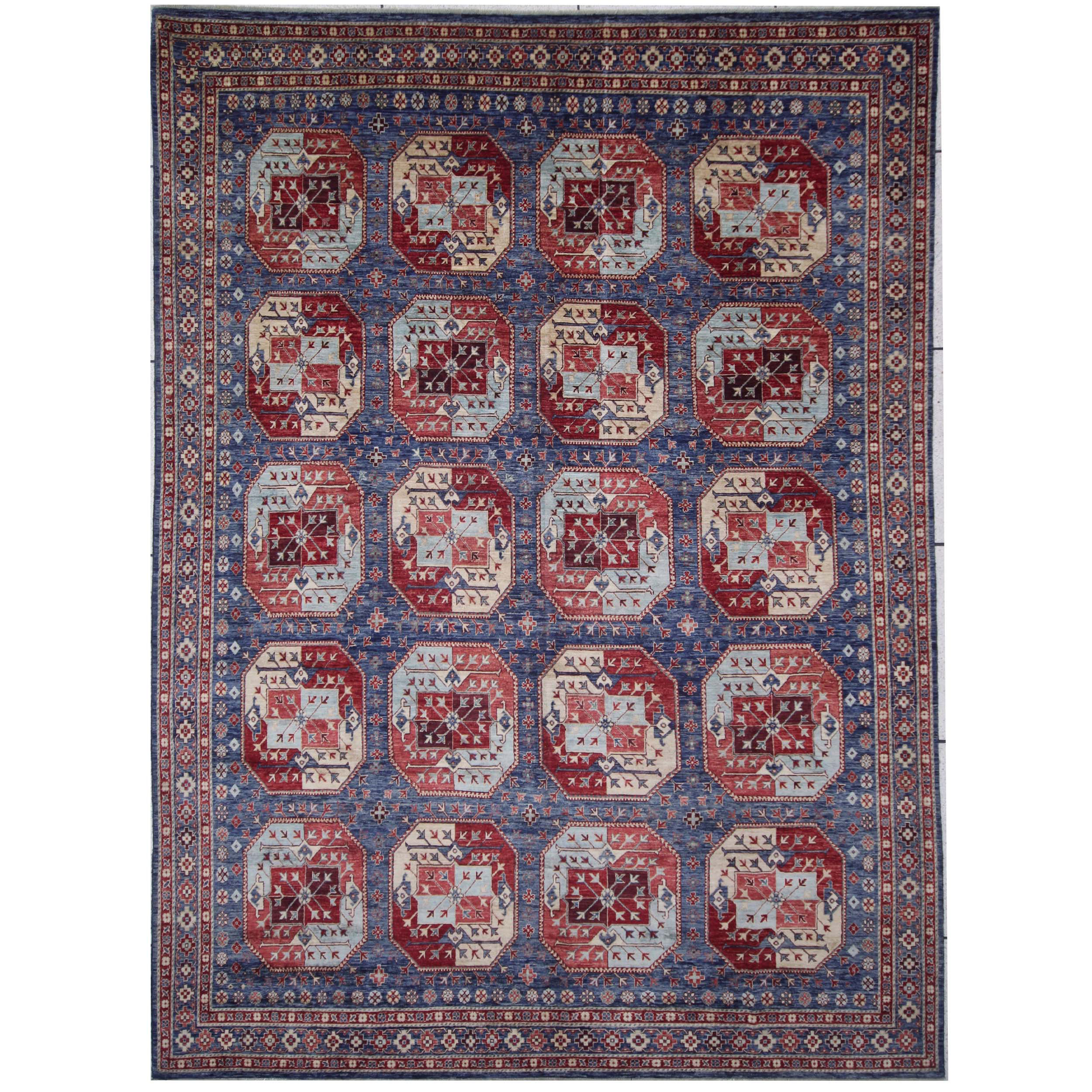Bokara Rug Co., Inc. One-of-a-Kind 9'9" x 13'5" Area Rug in Blue/Red ...