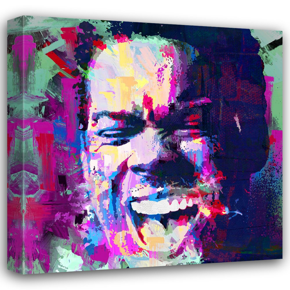 Red Barrel Studio Chris Rock by Stephen Chambers - Wrapped Canvas ...
