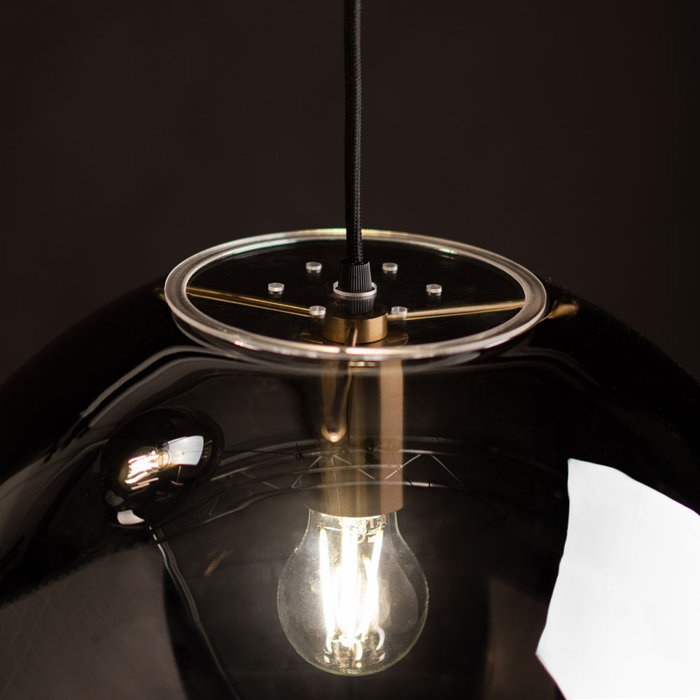 s.luce Orb glass ball pendant lamp | Wayfair.co.uk