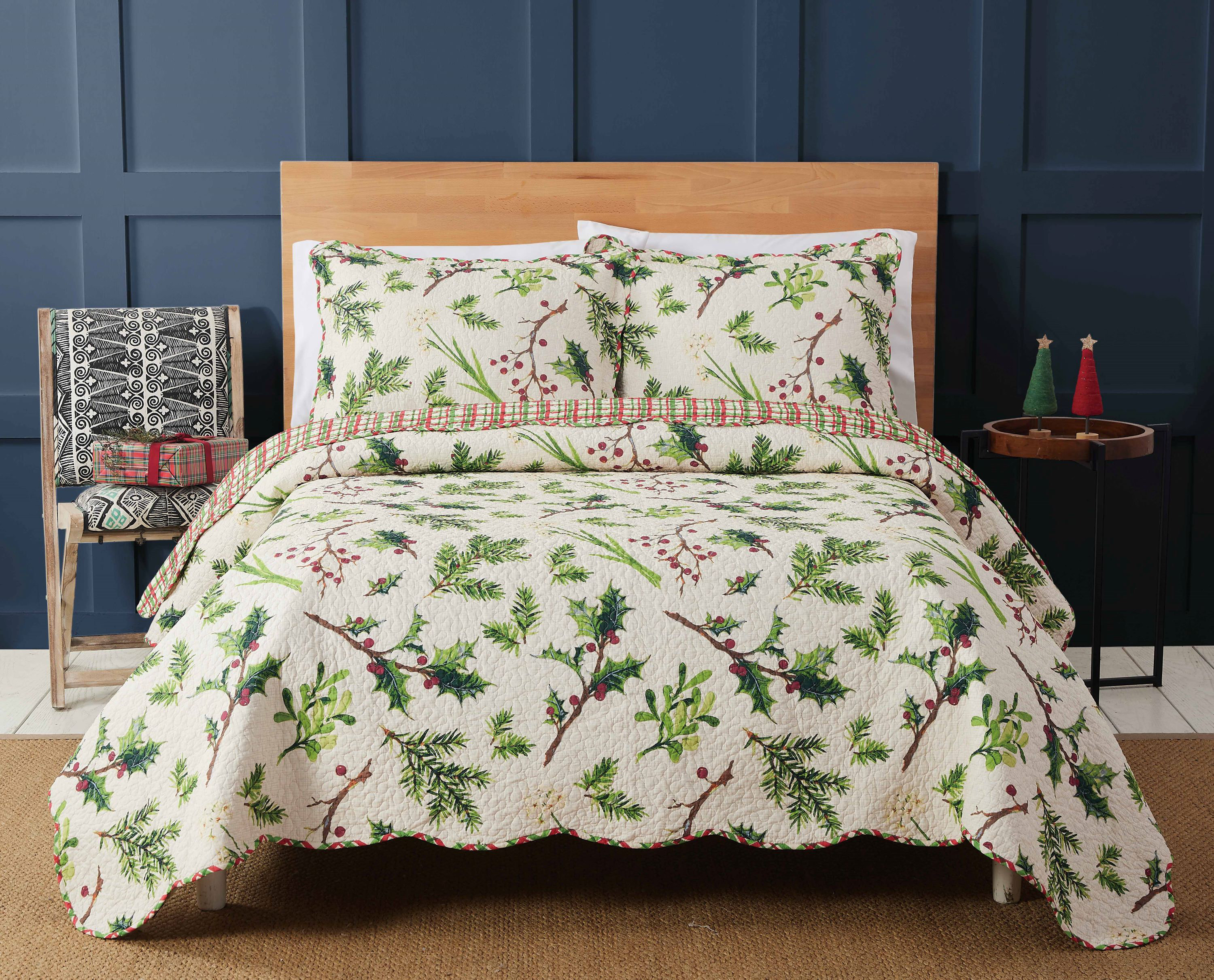 Peking Handicraft Balsam & Berries 100% Cotton Quilt Set & Reviews ...