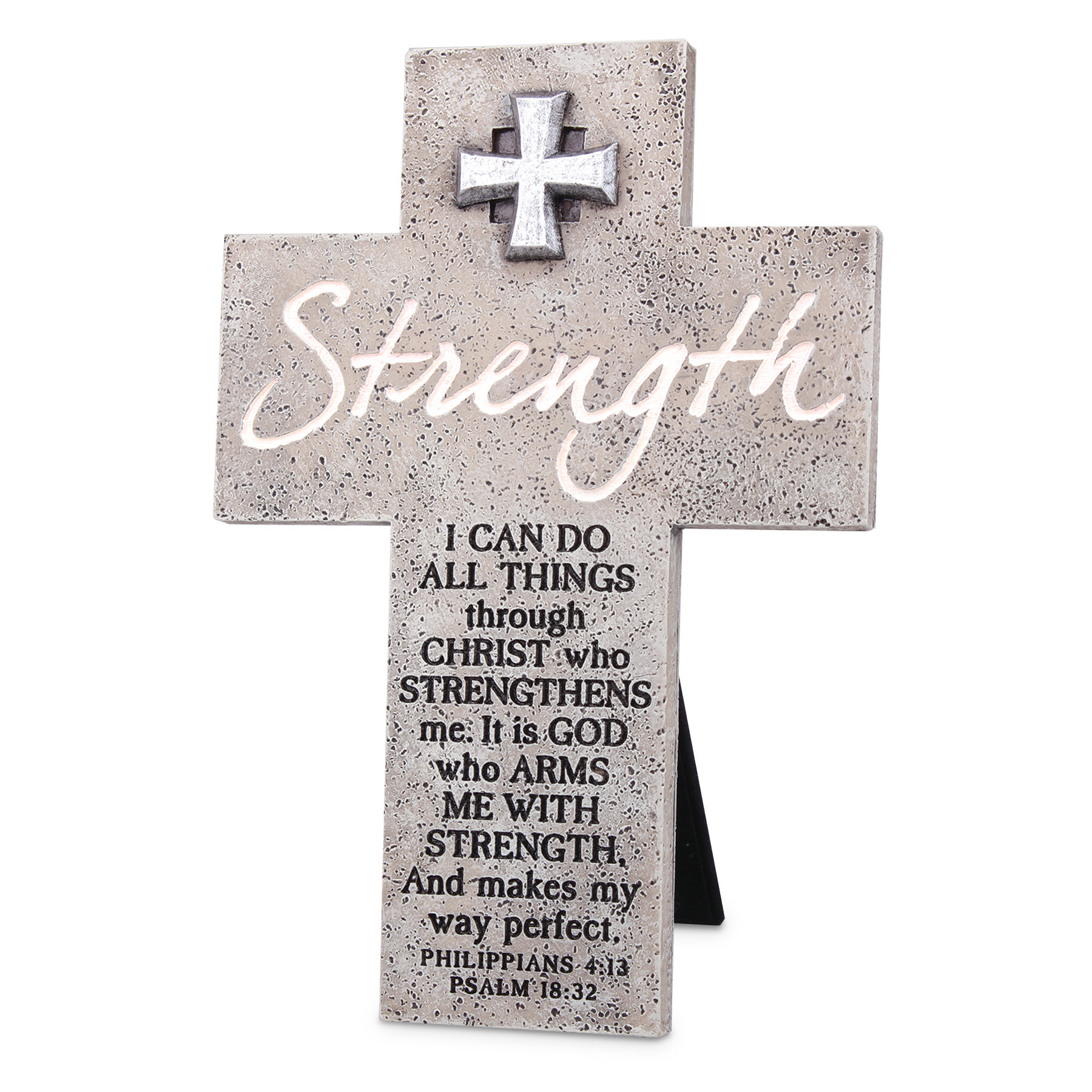 Trinx Hak Strength Tabletop Cross | Wayfair