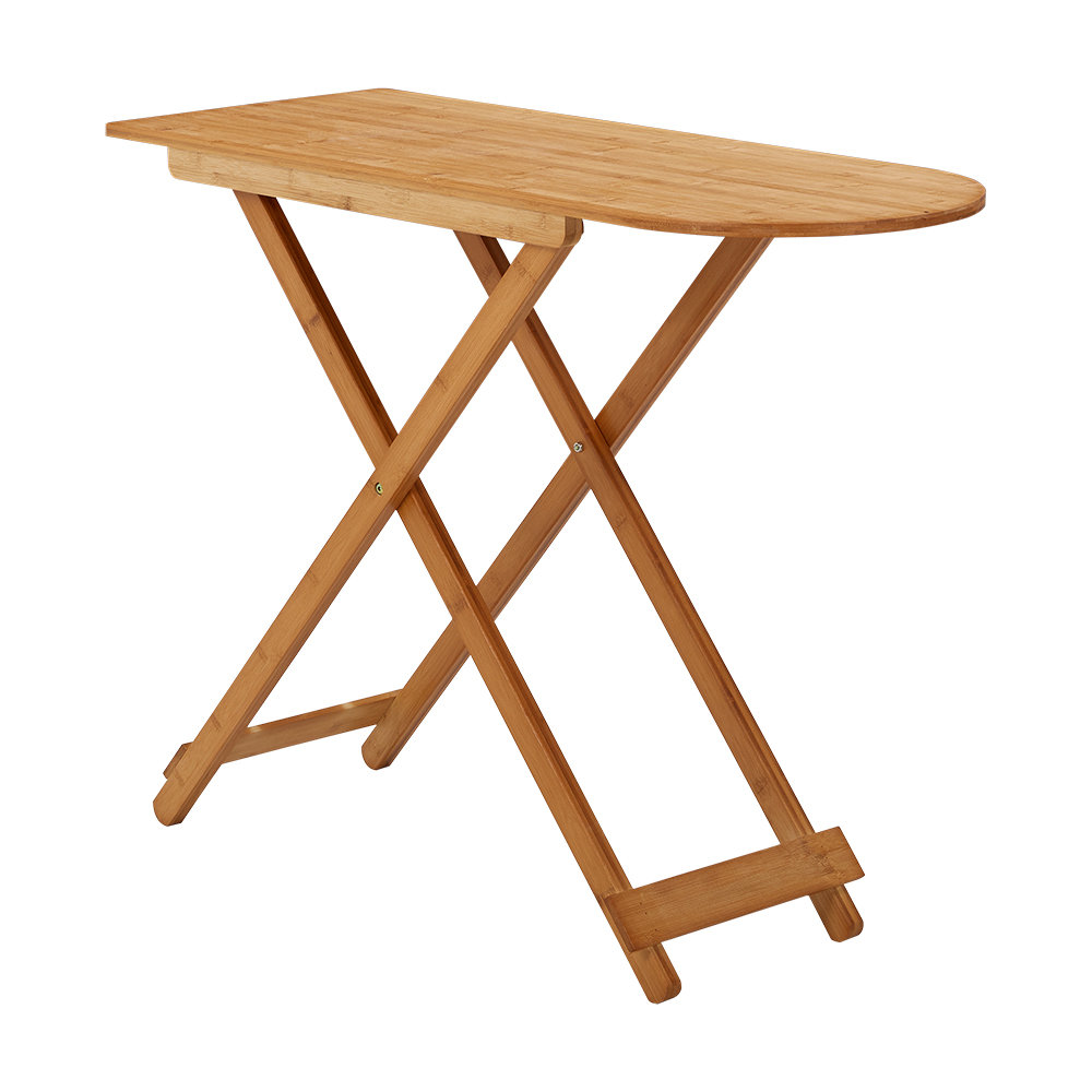 Brambly Cottage 98cm Solid Wood Portable Folding Table | Wayfair.co.uk