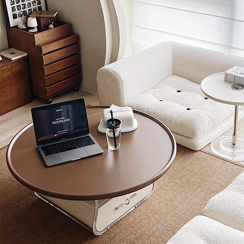 Bkoksety Style French Round Coffee Table - Wayfair Canada