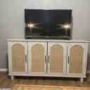 Ebern Designs Eerik Multi Use Console for 65" TVs & Reviews | Wayfair