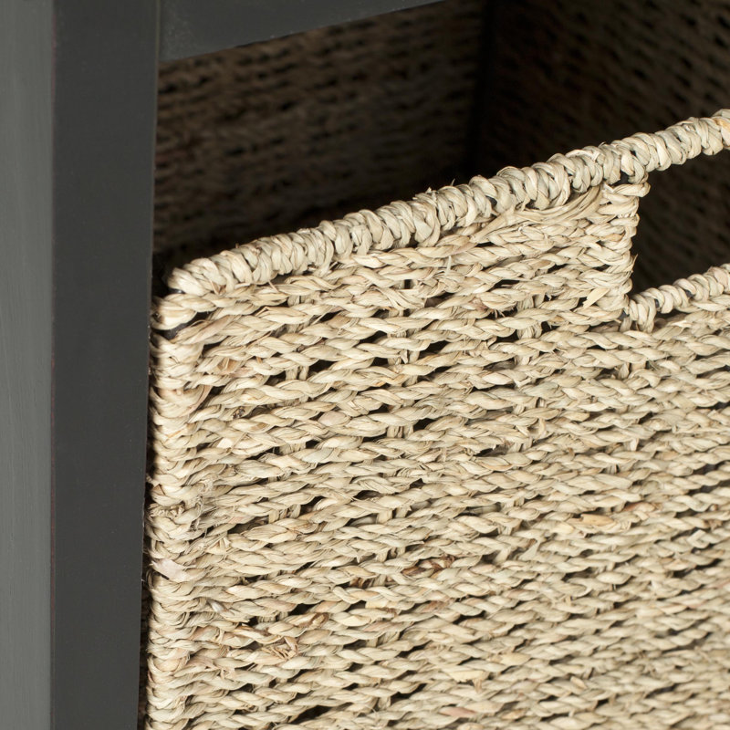 Beachcrest Home Painswick Canvas Upholstered Storage Bench & Reviews ...