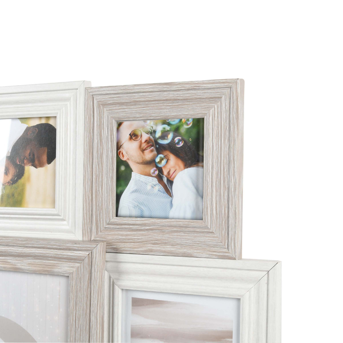 Gracie Oaks Mikhahyia 9-Opening 23" X 24" Two-Toned Multi-Sized Picture ...