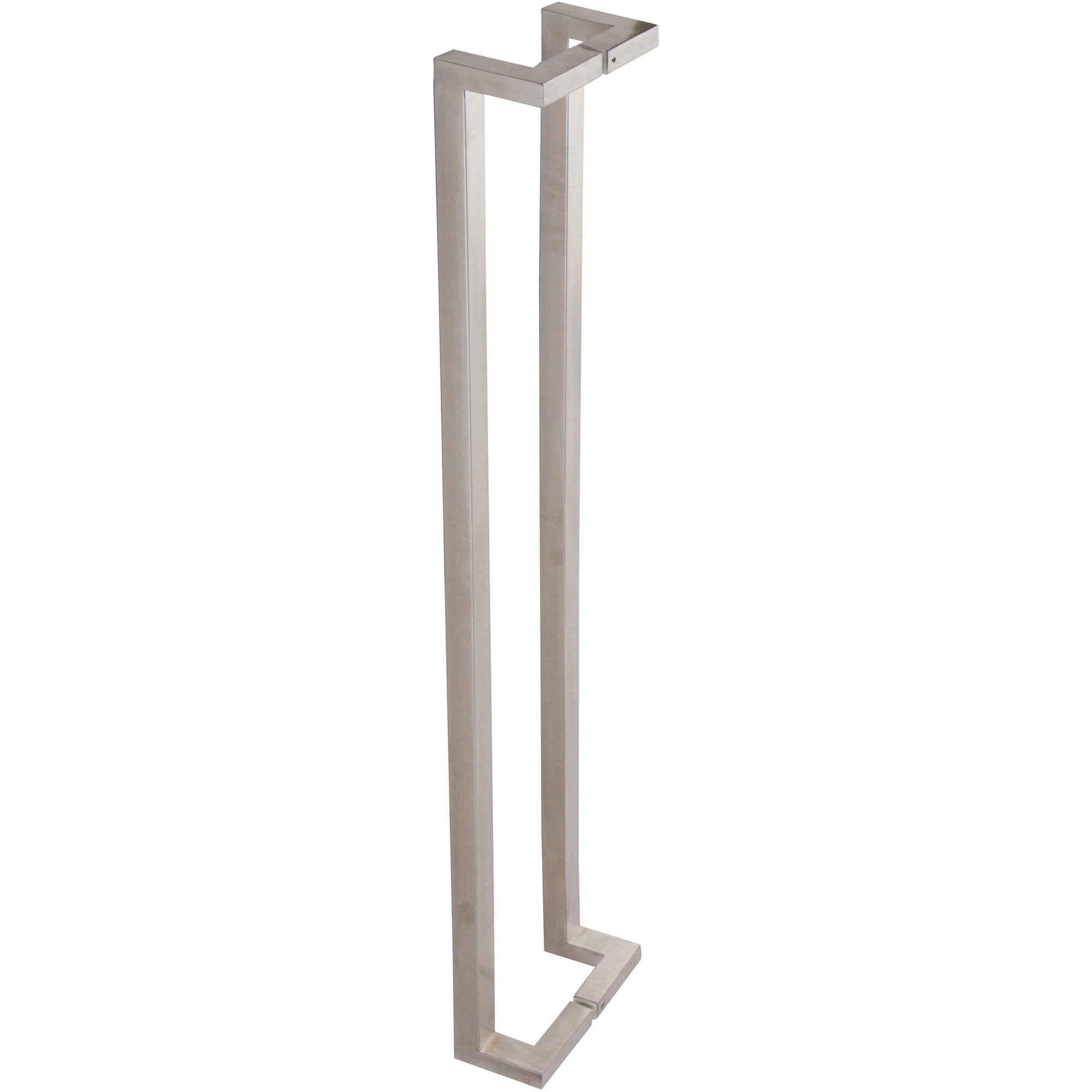 Rockwell Security Rockwell Commercial 48" Square Offset Pull in Brushed ...