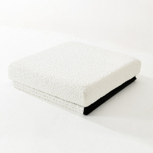 Ebern Designs Torkelson Upholstered Foldable Pouf Storage Ottoman | Wayfair