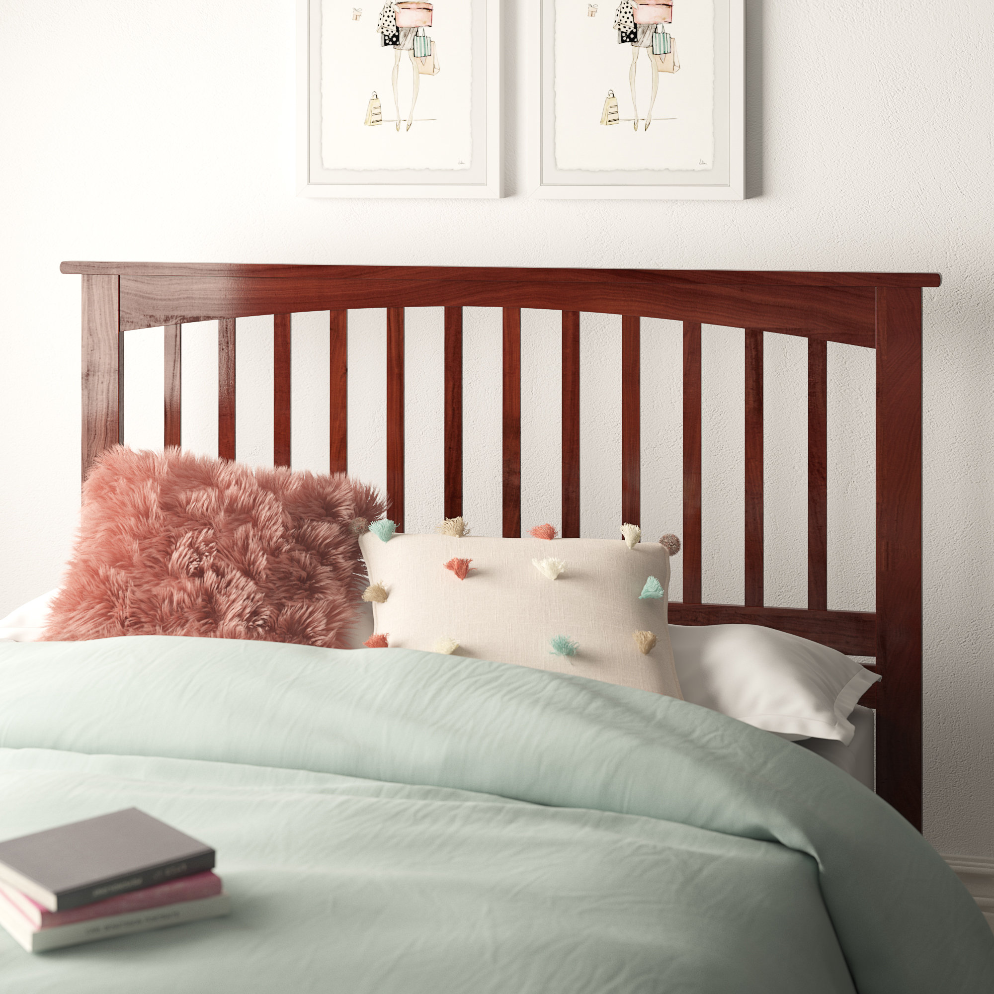 Harper Orchard Huntsville Slat Headboard & Reviews | Wayfair