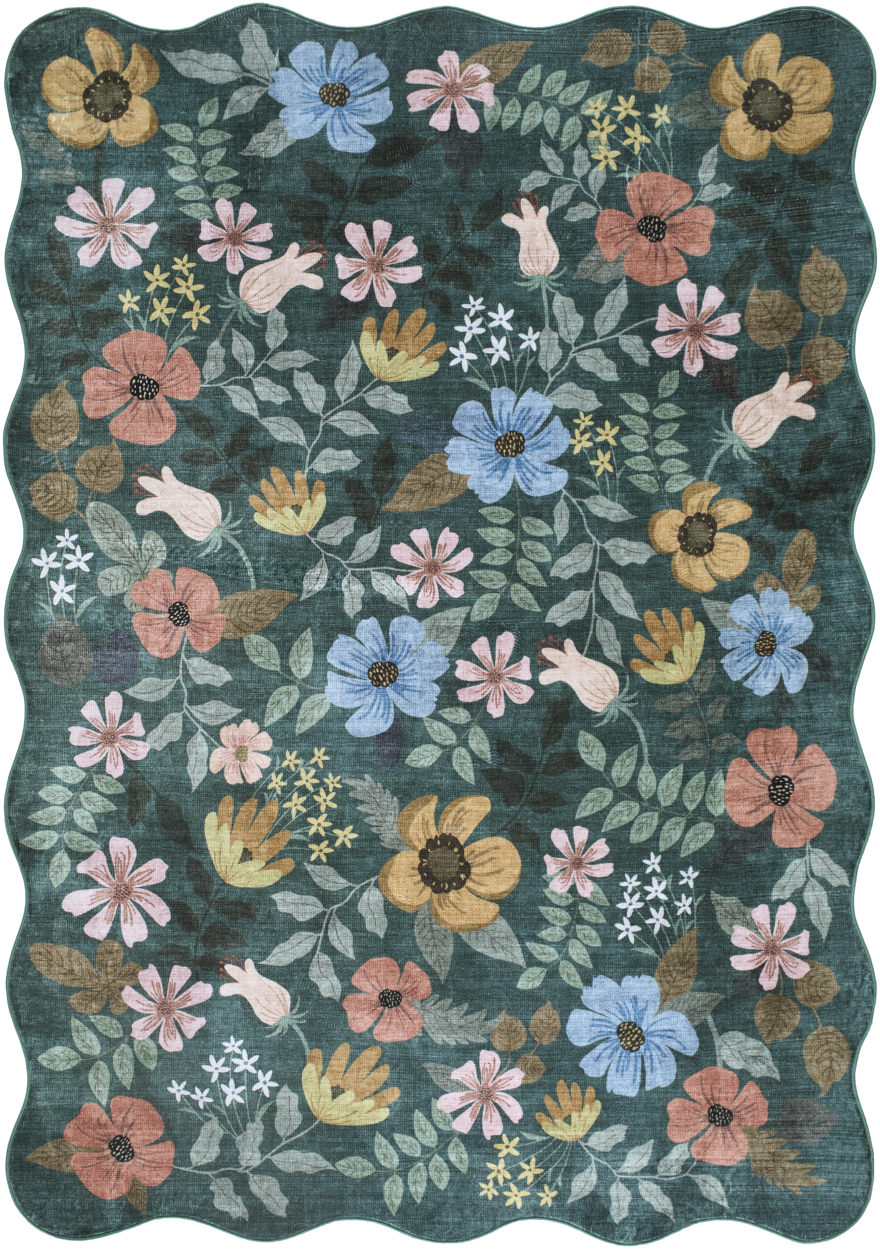 Bungalow Rose Eavan LVB-2334 3'6" X 5'6" Machine Woven Rug - Wayfair Canada