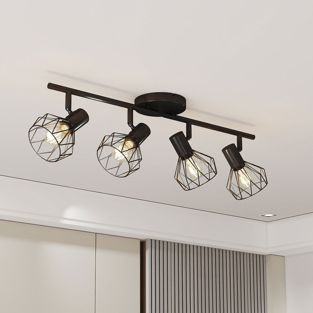 Trent Austin Design LED Spot Ceiling Light 4-Way Adjustable Vintage ...