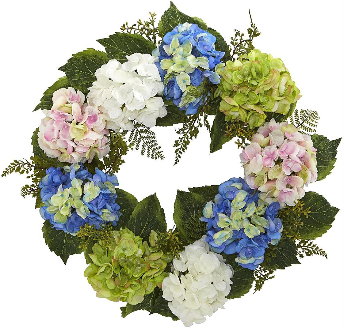 One Allium Way® 24" Plastic Wreath & Reviews | Wayfair