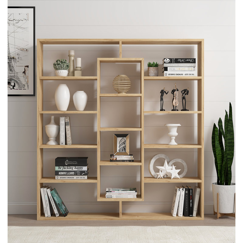 Latitude Run® Lucy-Louise 53" H 49" W Bookcase & Reviews - Wayfair Canada