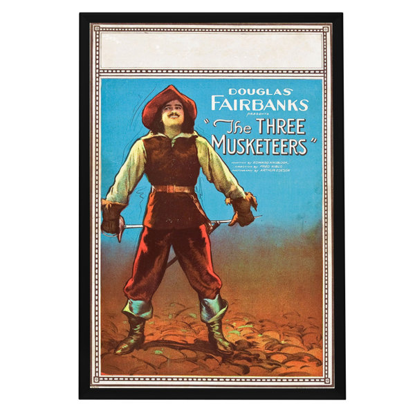 Red Barrel Studio® " Three Musketeers (1921) " on Paper | Wayfair