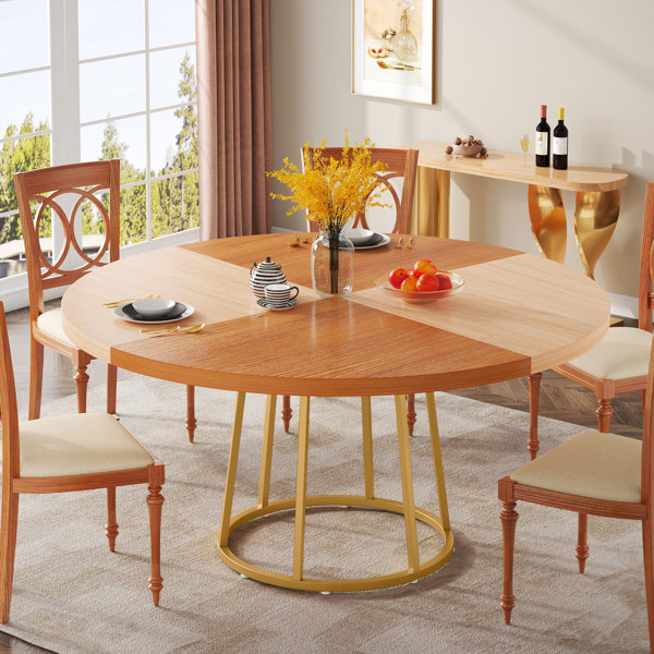 Ebern Designs 47" Round Dining Table & Reviews | Wayfair