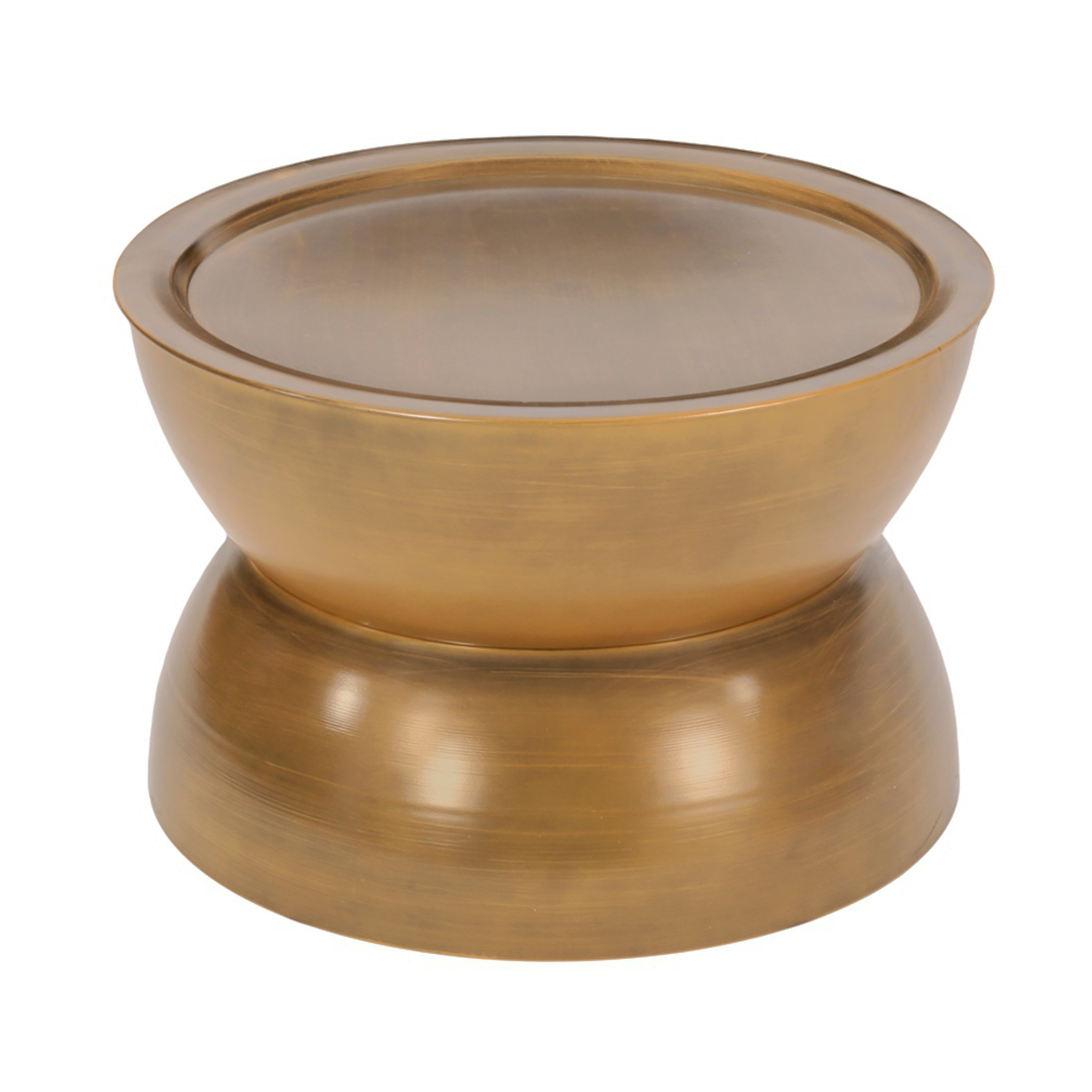 Mercer41 Metal Hammered Coffee Table | Wayfair