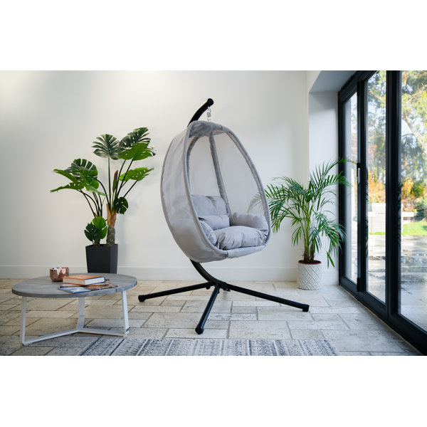 Hashtag Home Sariya Swing Chair with Stand & Reviews | Wayfair.ie