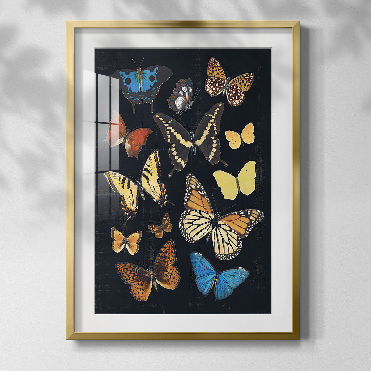 August Grove® Graphite Wash I -Gallery Wrapped Canvas 2852212 | Wayfair