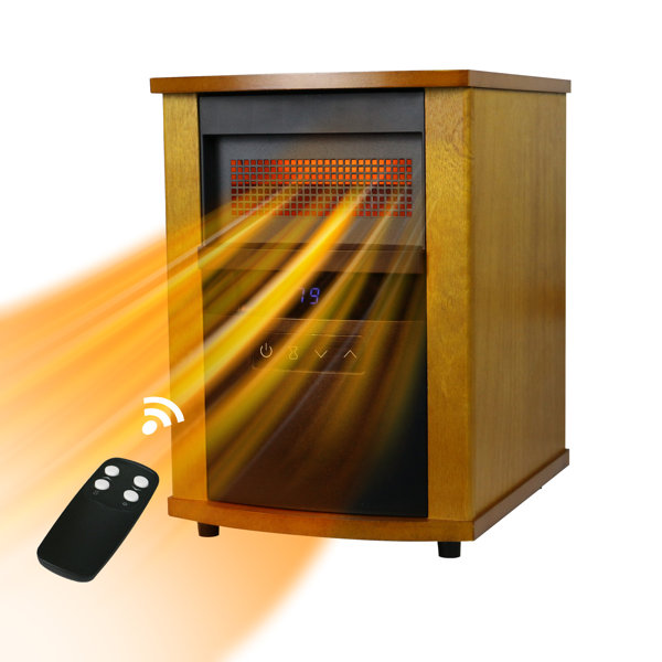 RealSmart Infrared Heater 1500W Cabinet Space Heater with 4 Elements ...