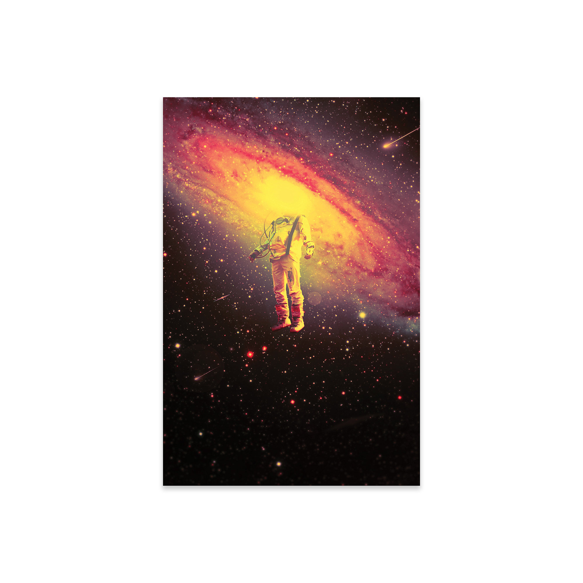 Latitude Run® Mr. Galaxy III - Unframed Painting | Wayfair